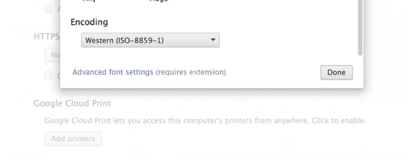 Advanced Font Settings Extension for Google Chrome - Chrome Story