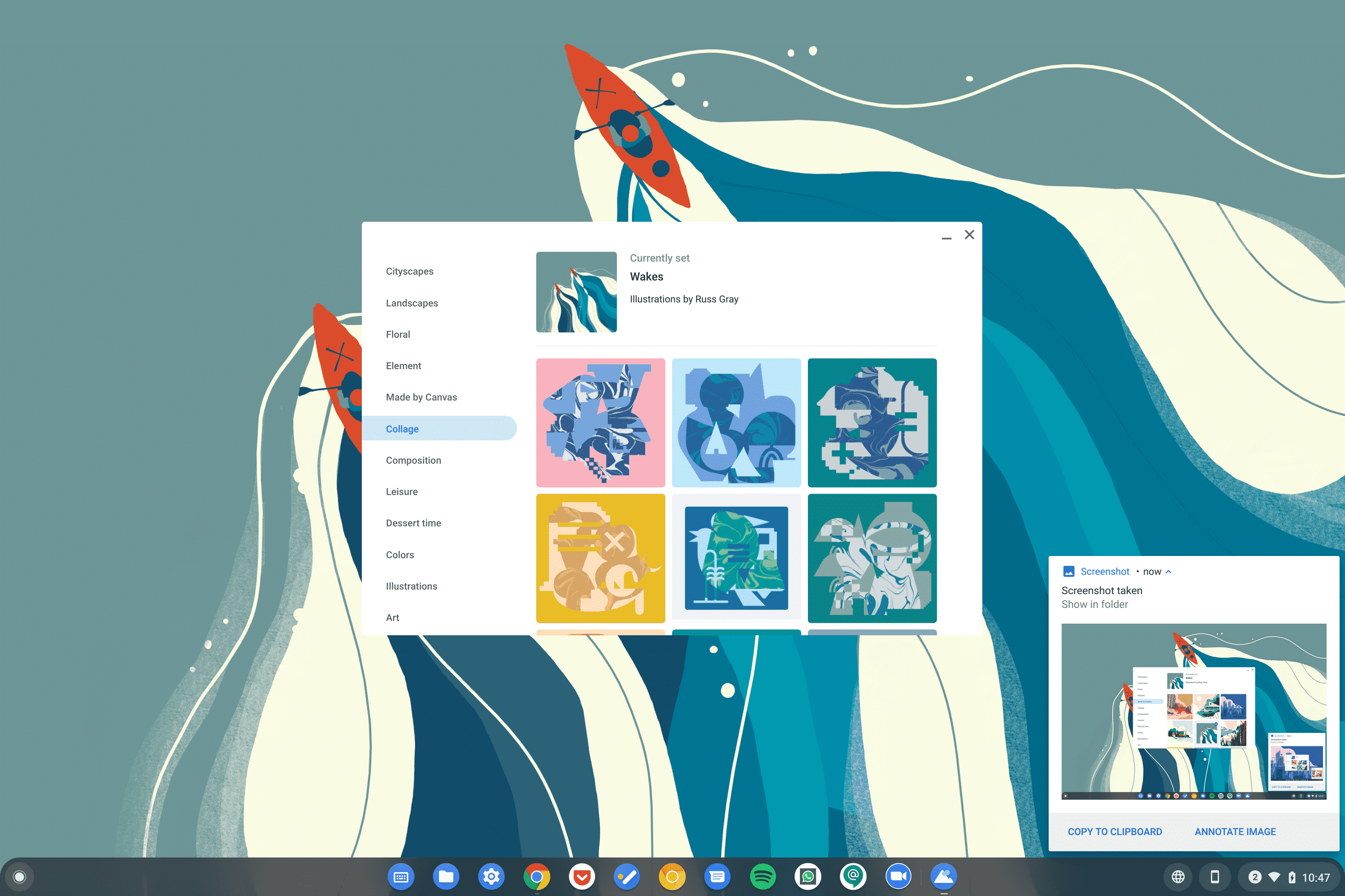 Chrome OS Wallpaper App Gets Three New Categories - Chrome Story